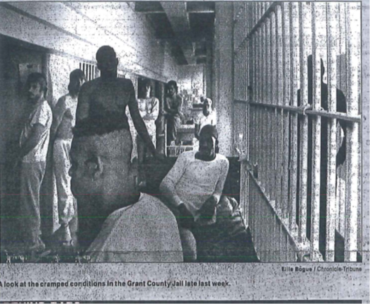 Grant County: Grant County Sheriff's Office: Current Jail