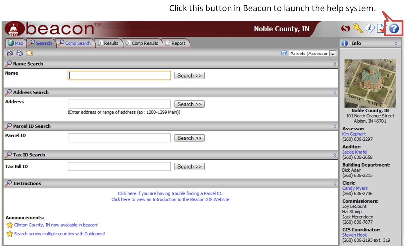 Noble County: Beacon Help