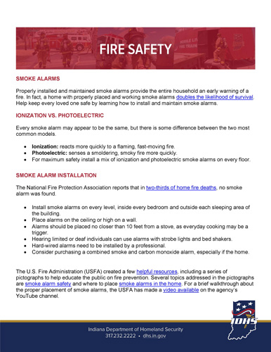 Get Prepared: Fire Prevention Week