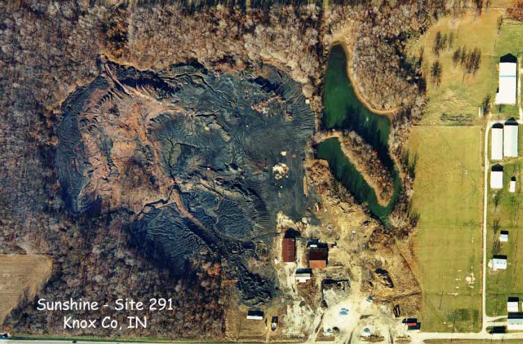 DNR: Reclamation: Sunshine Abandoned Mine Land Reclamation Project