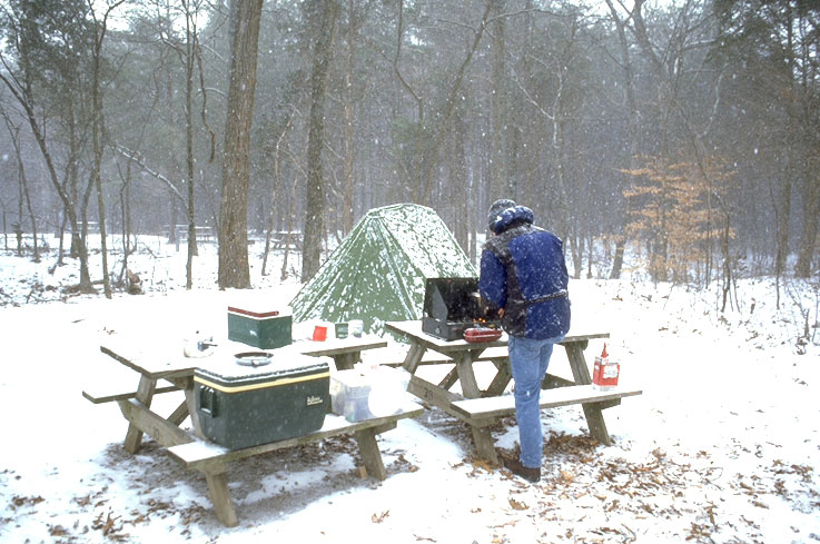 DNR: State Parks: Winter Camping at Indiana State Parks