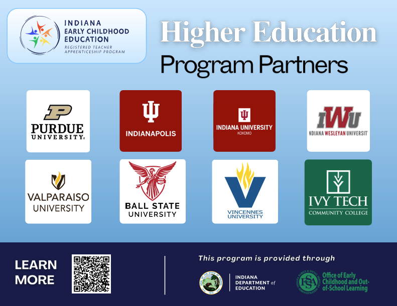 DOE: Indiana’s Early Childhood Education Registered Teacher Apprenticeship