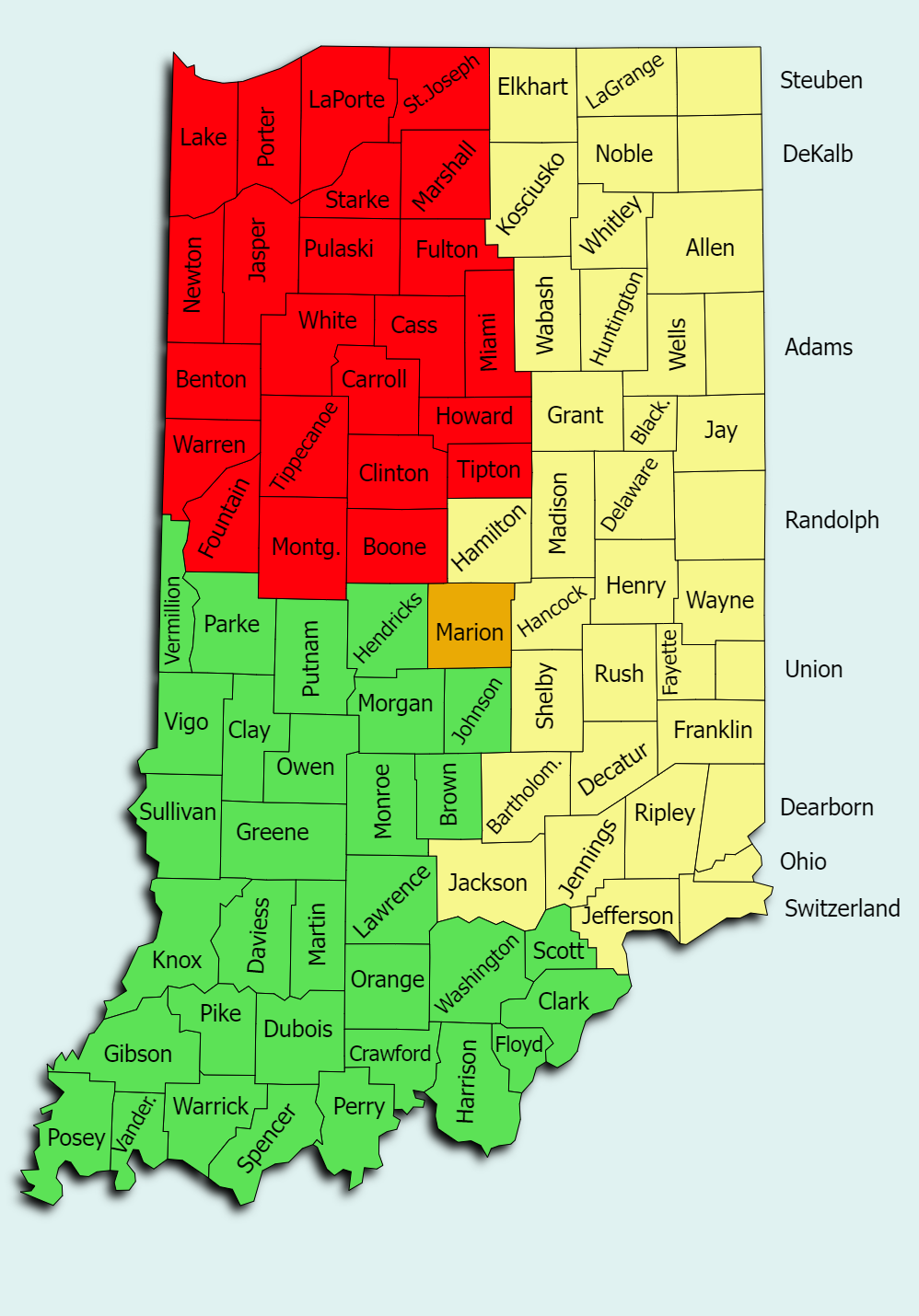 DVA: Program Director Map