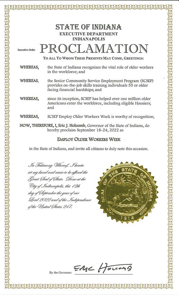 DWD: Senior Community Service Employment Program (SCSEP)