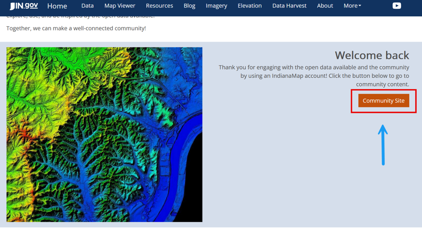 Gis Geoinsights Discover Indianamap Community Accounts