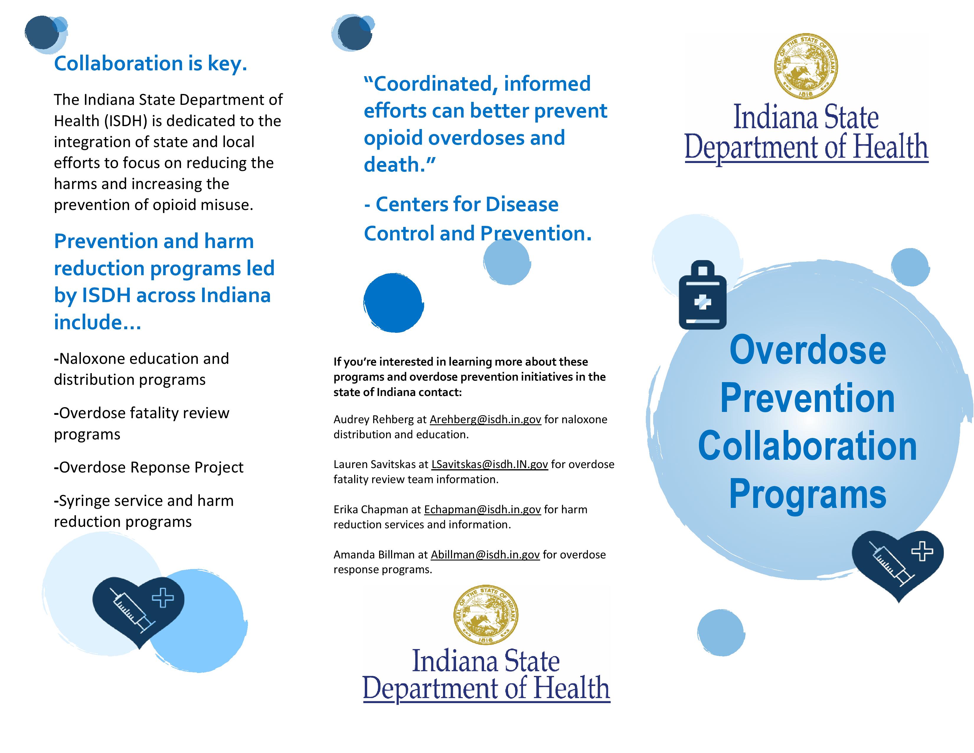 Health: Overdose Prevention: Printable Resources