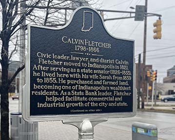 IHB: Calvin Fletcher, 1798-1866