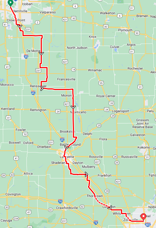 INDOT: United States Bicycle Routes (USBRs)