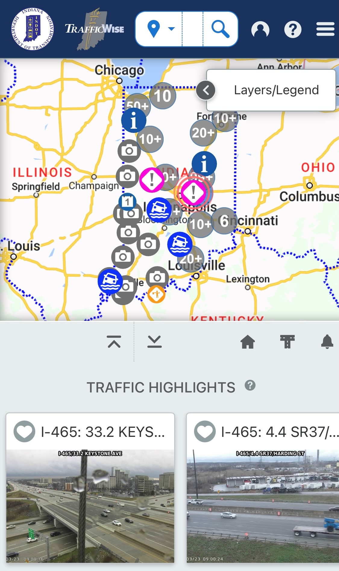 INDOT: INDOT Mobile App