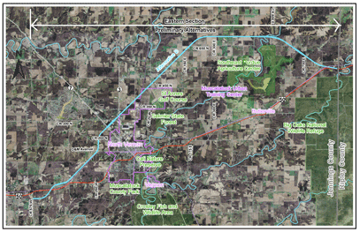 INDOT: U.S. 50 North Vernon West: Maps