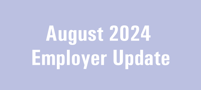 INPRS: Destination Retirement: Employer Update: August 2024