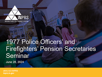 INPRS: Pension Secretaries Resources