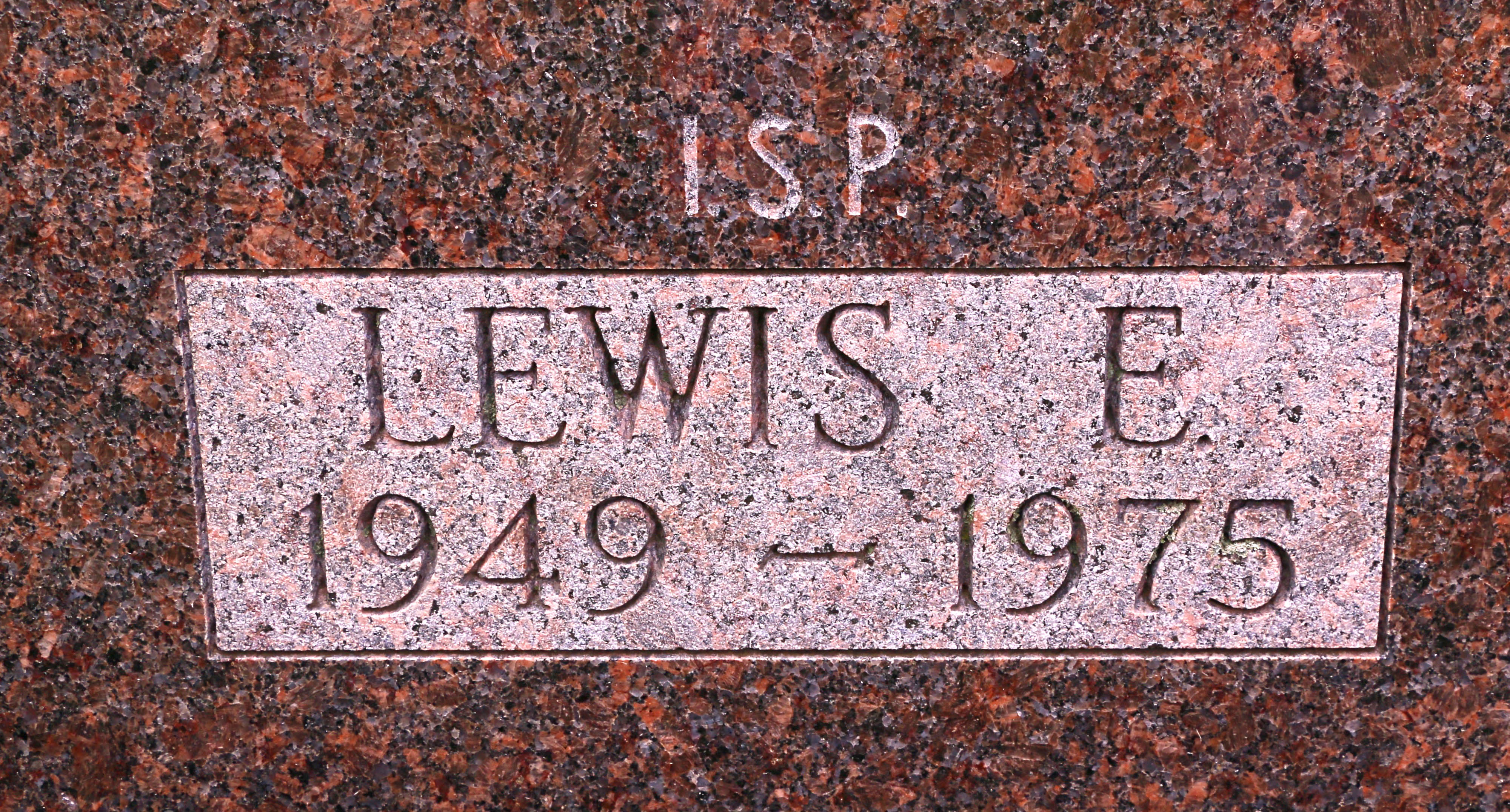 ISP: Trooper Lewis E Phillips