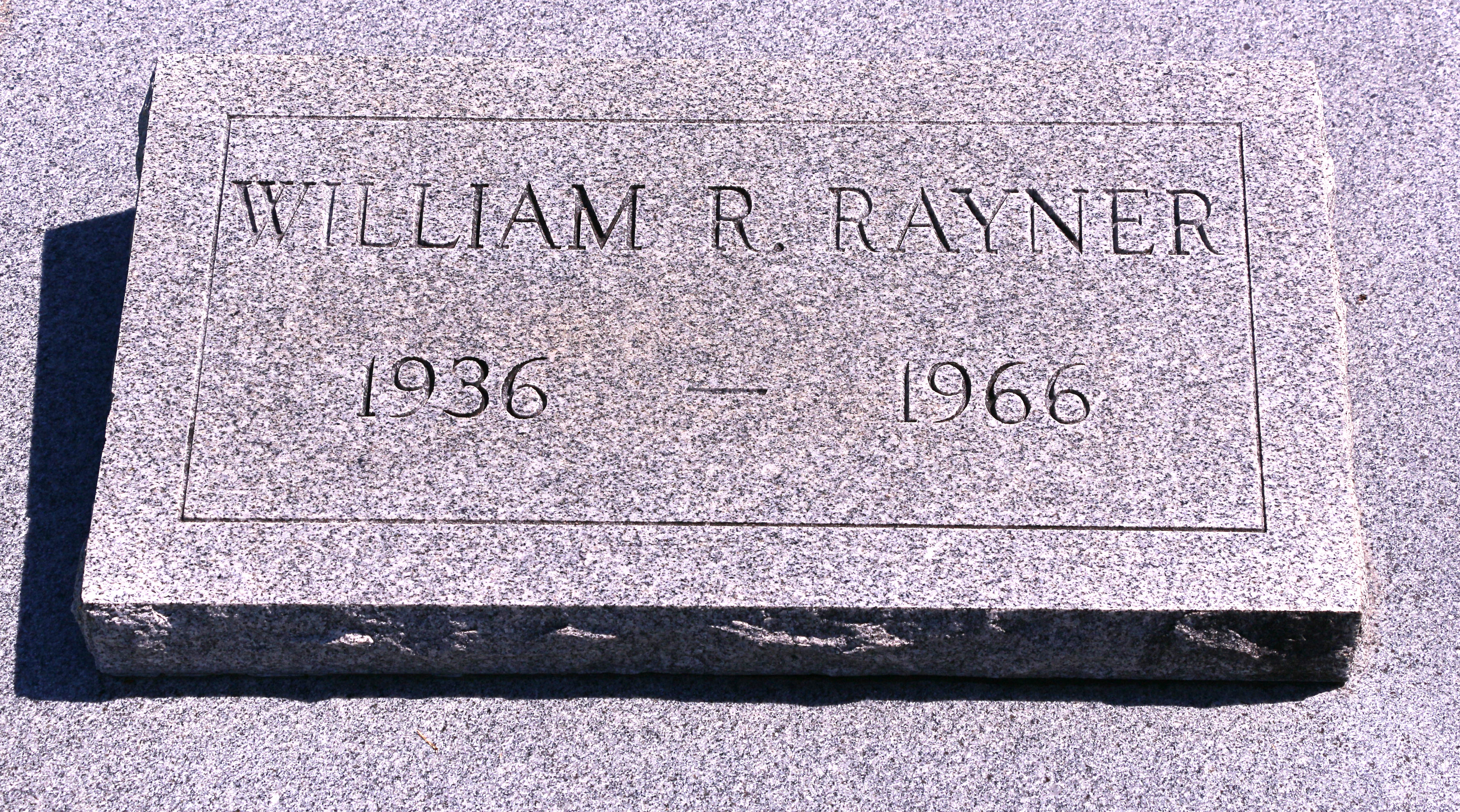 ISP: Trooper William R Rayner