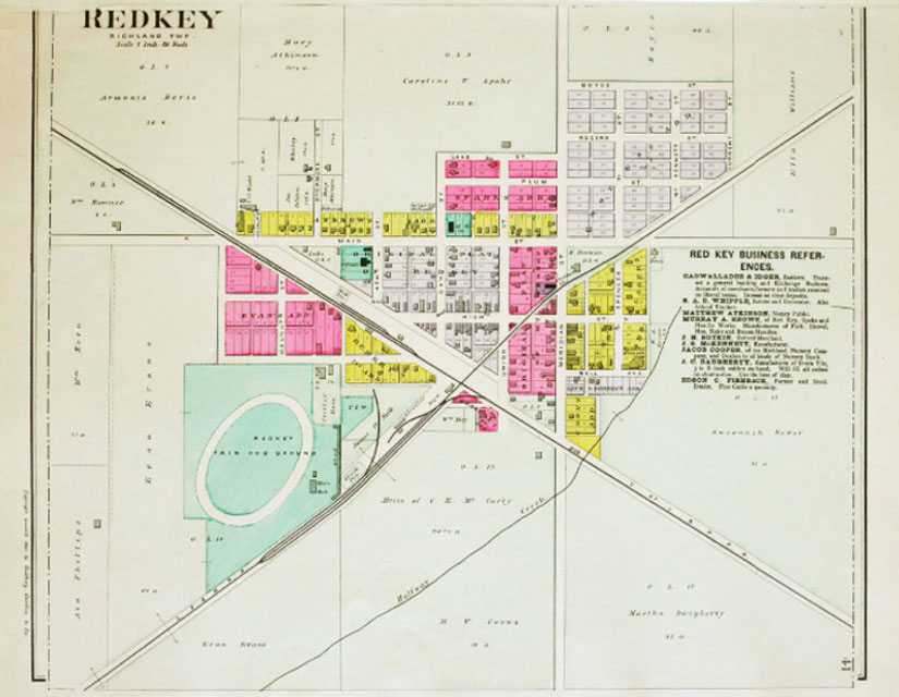 Town of Redkey: History